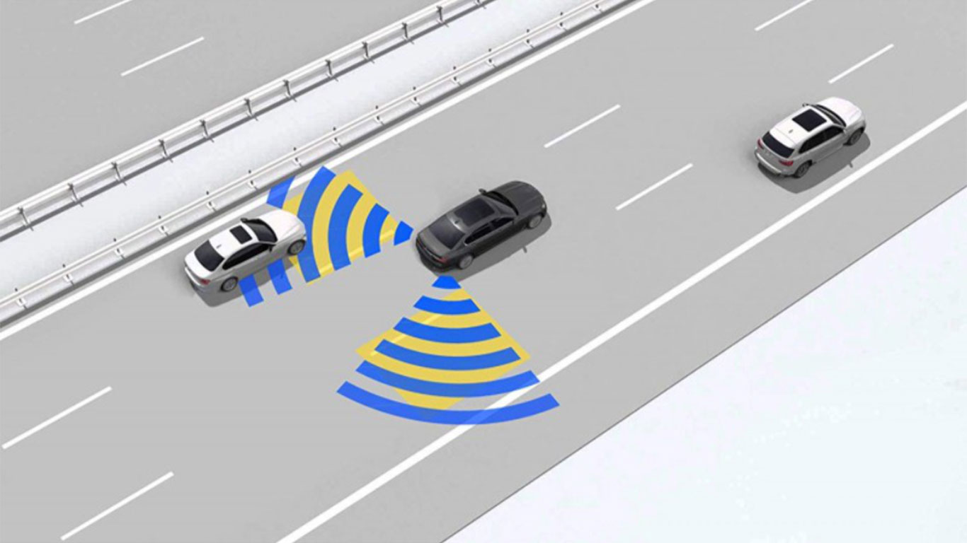 Spurwechselassistent Heckradar Links und Rechts 2025